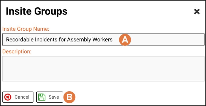 Create and Modify Insite Groups