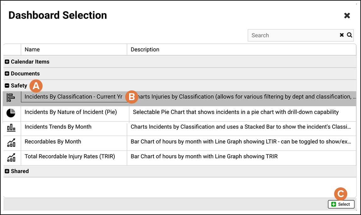 InSite Charts & Dashboards